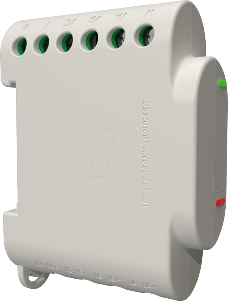 Shelly 3EM Wi-Fi (incl 3 bi directioneel metende clamps) - Satero